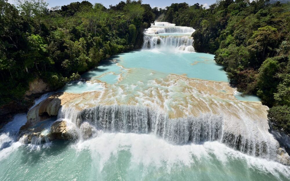 Cascadas de Agua Azul, un torrente de belleza - Escapadas por México ...