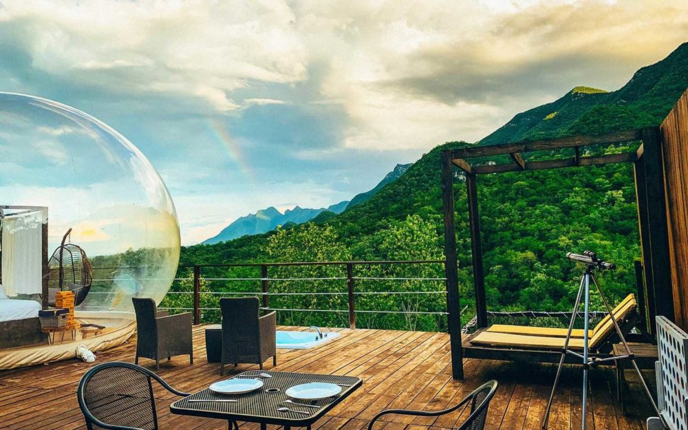 Hideout Monterrey, duerme en una burbuja - Escapadas por México Desconocido
