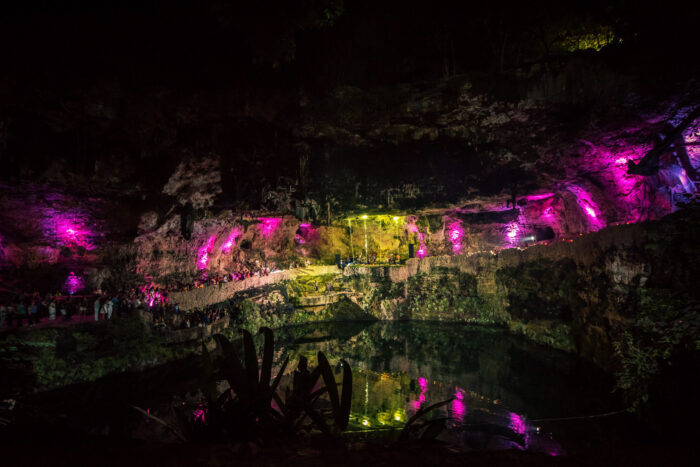 Cenote Zací, uno de los más grandes de Yucatán - Escapadas por México ...